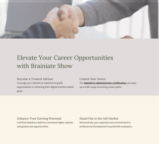 A Comprehensive Salesforce Admin Bootcamp for Success | PPT