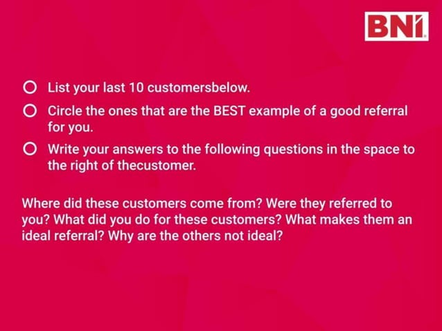 Unlock BNI with 121 | PPTX