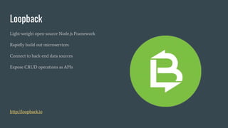 Acme Freight: Developing Microservices and APIs on Bluemix | PPT