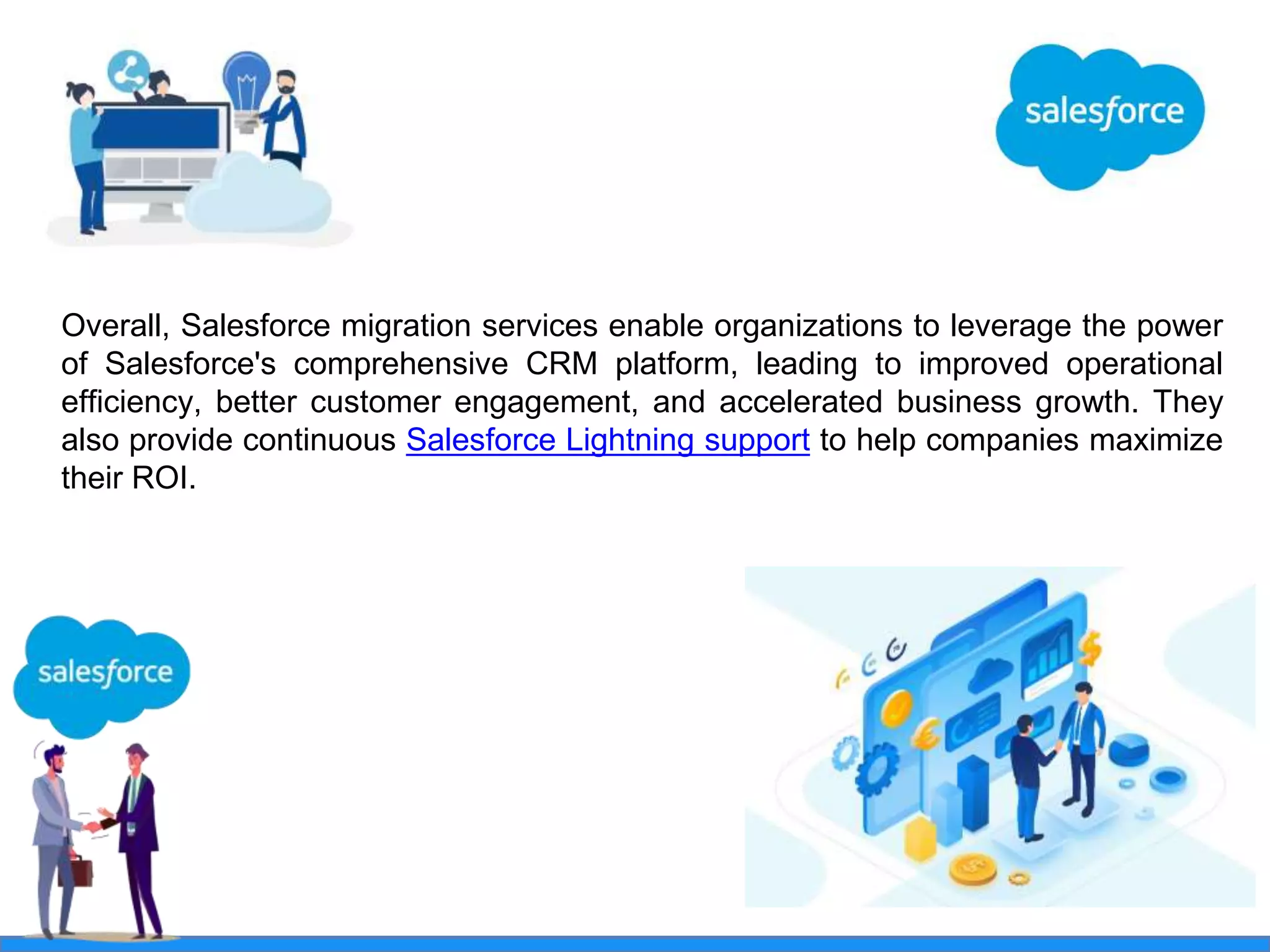 Unlock Greater Efficiency With Salesforce Migration Services | PPT