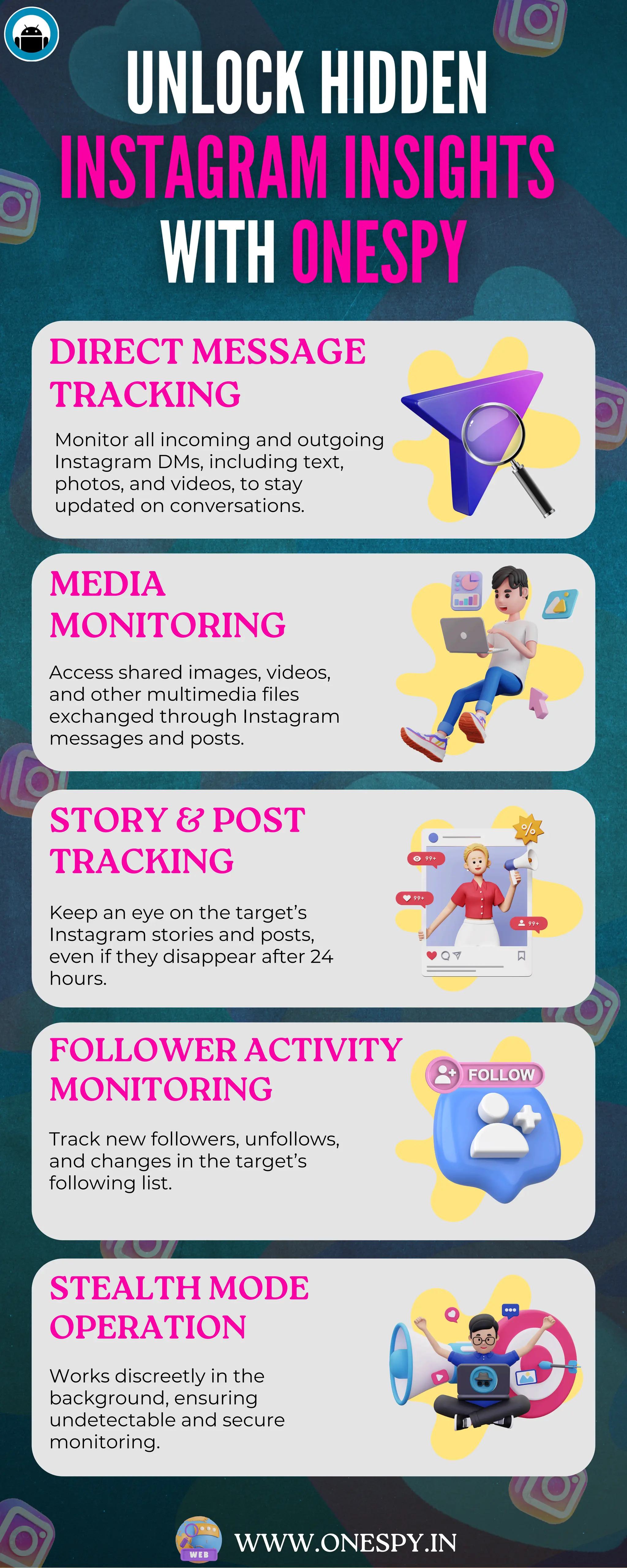 Unlock Hidden Instagram Insights with OneSpy – Monitor with Ease! | PDF