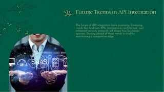 Exploring the Impact of API Integration on Business | PPT