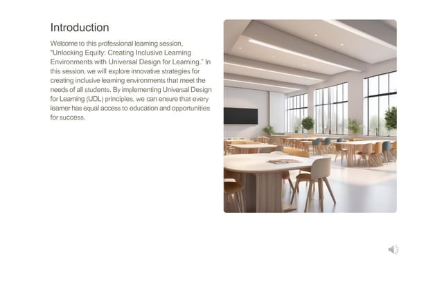 Dr. Timothy Gadson - Unlocking Equity: Creating Inclusive Learning Environments with Universal ...