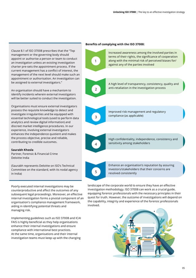 ISO 37008 Guidelines for Effective Internal Investigations | PDF ...
