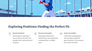 Unlocking Potential The World of Youth Baseball | PDF