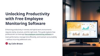 The Best Free Employee Monitoring Software Tools in 2025 | PPTX