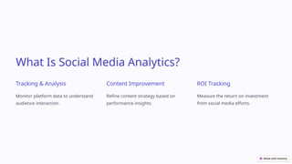 A Guide to Social Media Analytics | Eflot | PPTX