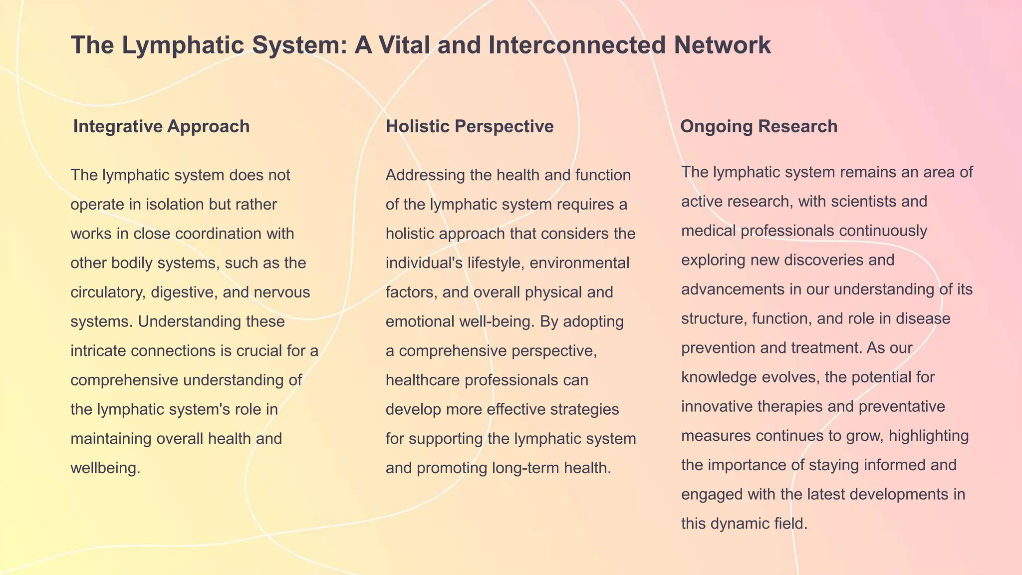Unlocking the Mysteries of the Lymphatic System | PPTX | Biological Sciences | Science