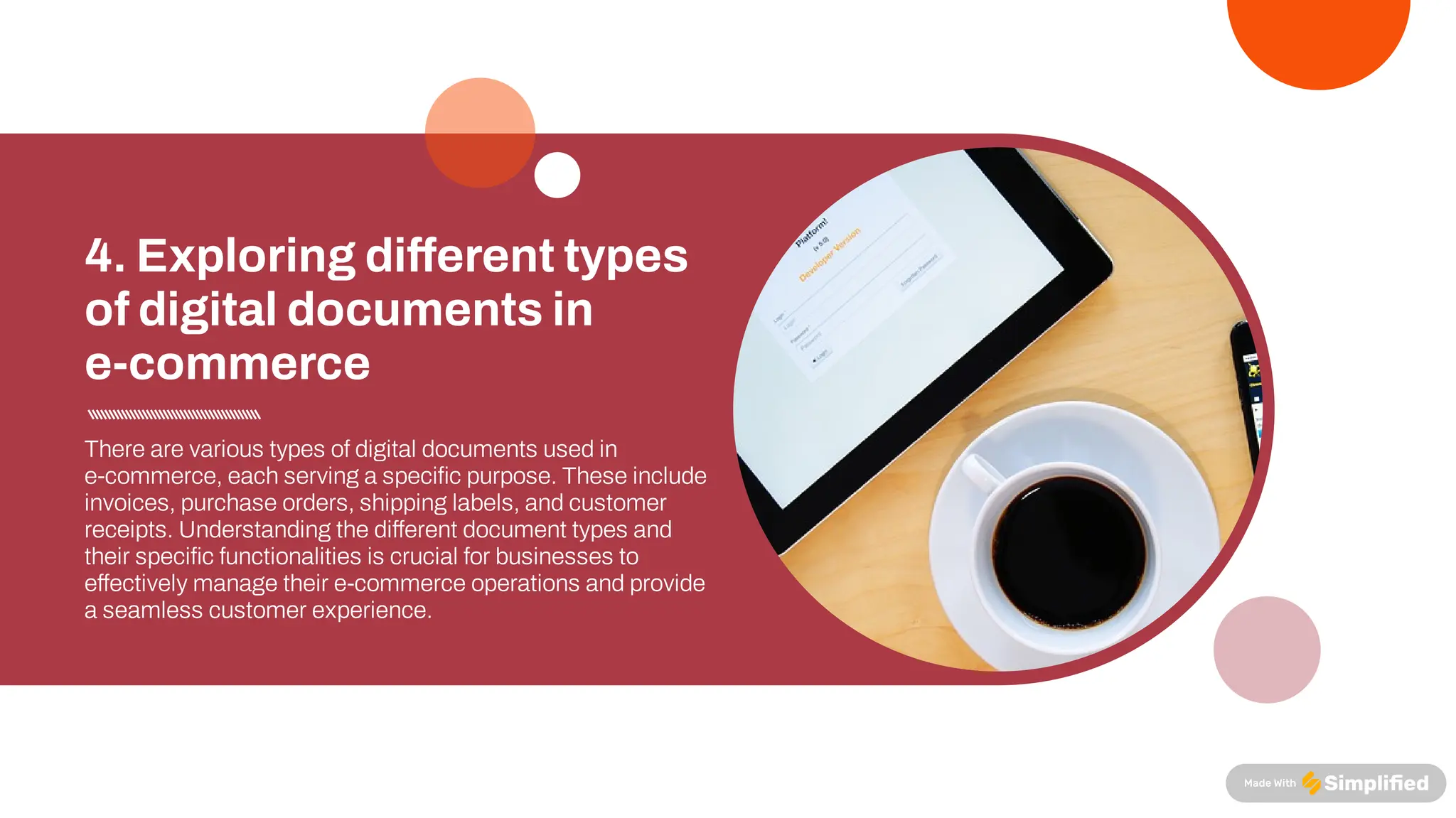 types of digital documents in e commerce | PDF