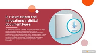 types of digital documents in e commerce | PDF | Business | Business ...