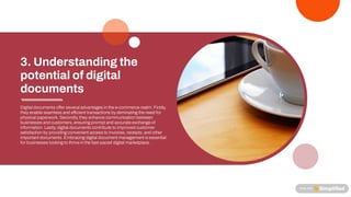 types of digital documents in e commerce | PDF | Business | Business ...