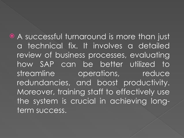 Unlocking Business Potential With Sap Implementation In Nc Ppt