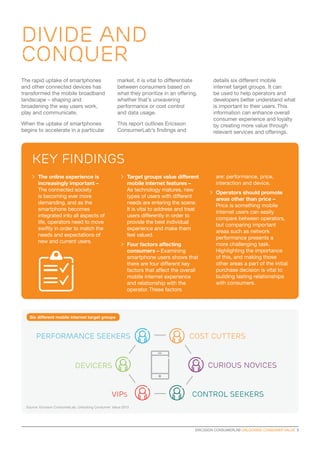 Ericsson ConsumerLab: Unlocking consumer value | PDF