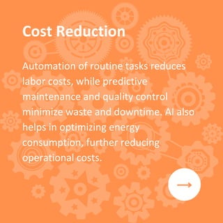 Unlocking Efficiency and Innovation The Key Benefits of AI in Manufacturing ! | PDF