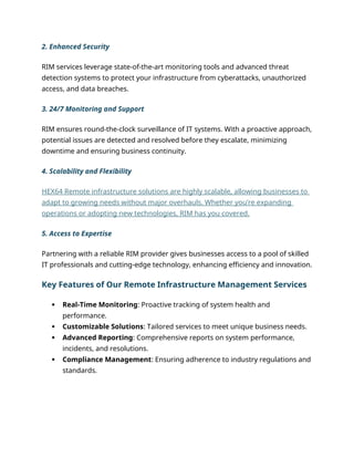 Unlocking Efficiency and Security with Remote Infrastructure Management ...