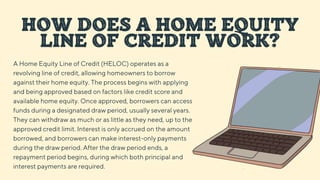 Unlocking Financial Flexibility Equity Line of Credit. | PPTX
