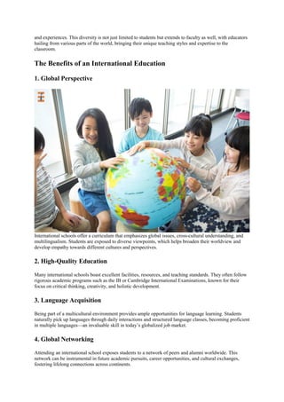 Unlocking Global Opportunities: The Role and Impact of International ...