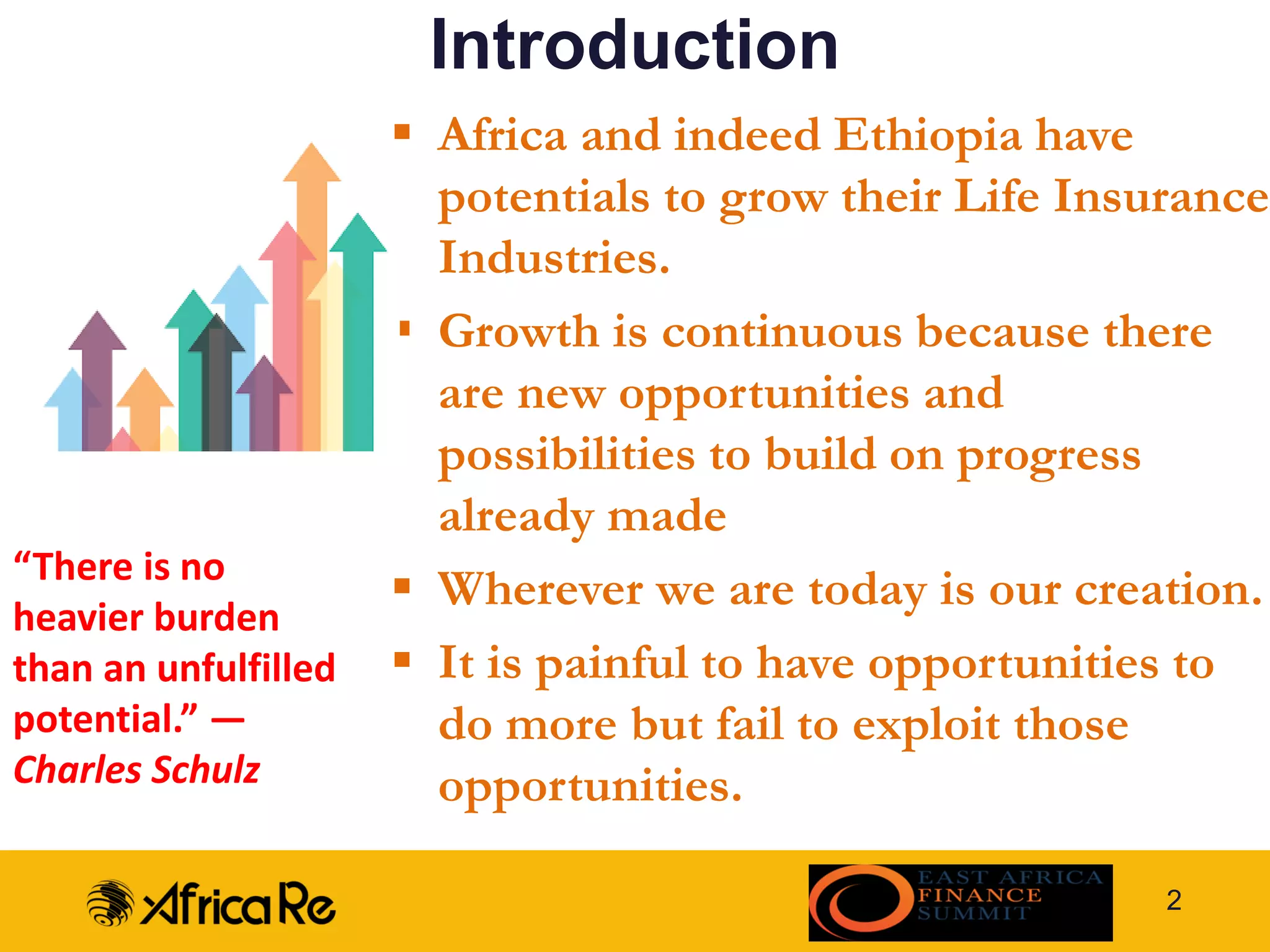 Unlocking Growth Potentials of Ethiopian Life Insurance Industry Chris ...