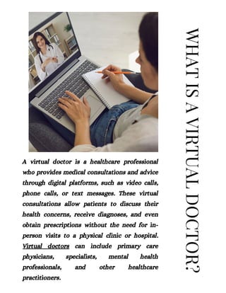 Unlocking Healthcare Access: The Benefits of Virtual Doctors | PDF