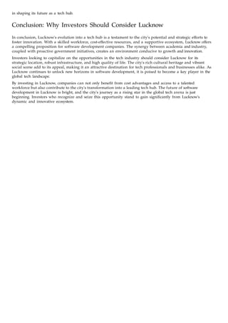 Unlocking Innovation_ Why Lucknow is the Next Hub for Software ...