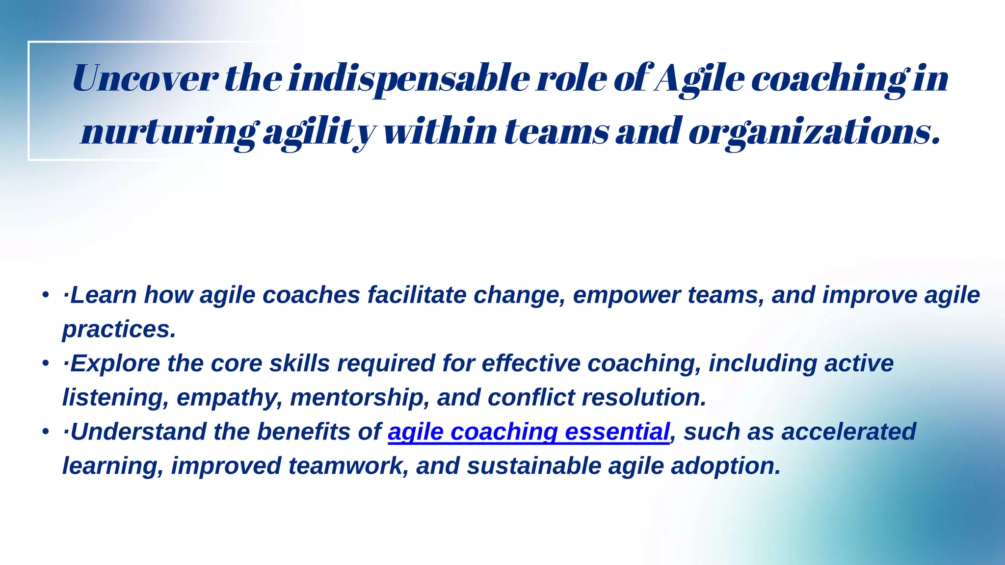 Unlocking Organizational Agility The Spotify Agile Journey.pptx ...