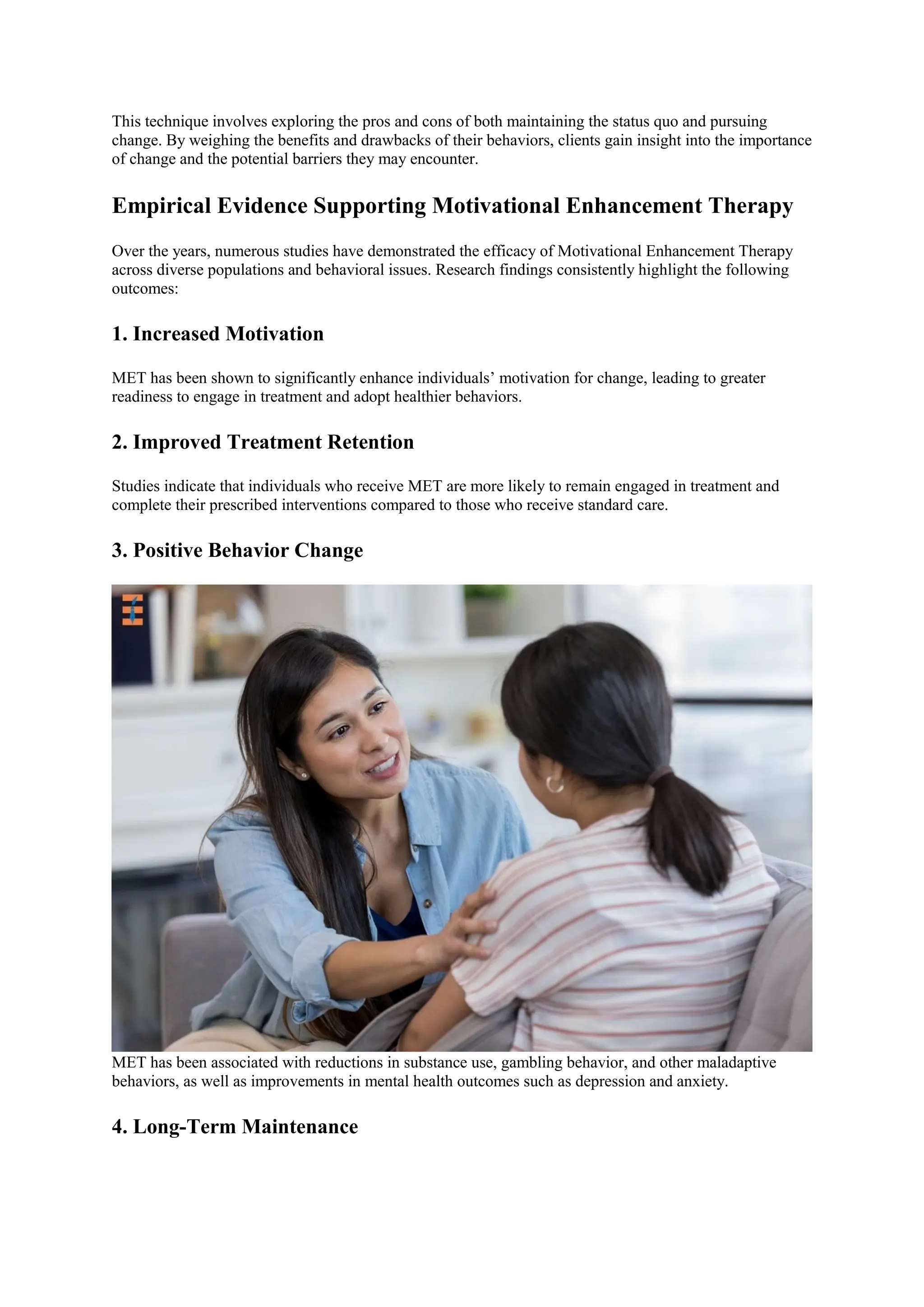 Unlocking Potential: Exploring the Efficacy of Motivational Enhancement ...