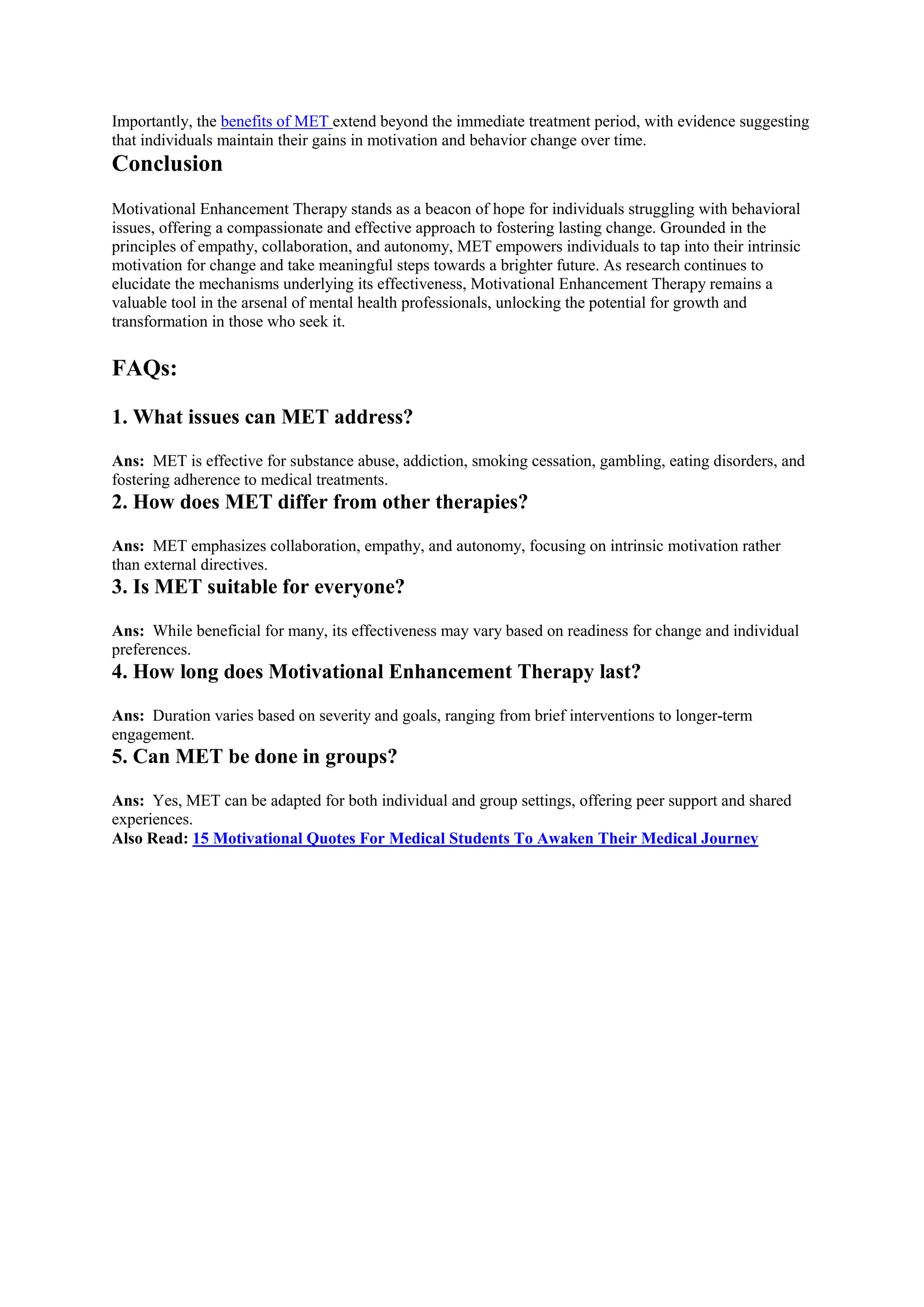 Unlocking Potential: Exploring the Efficacy of Motivational Enhancement ...