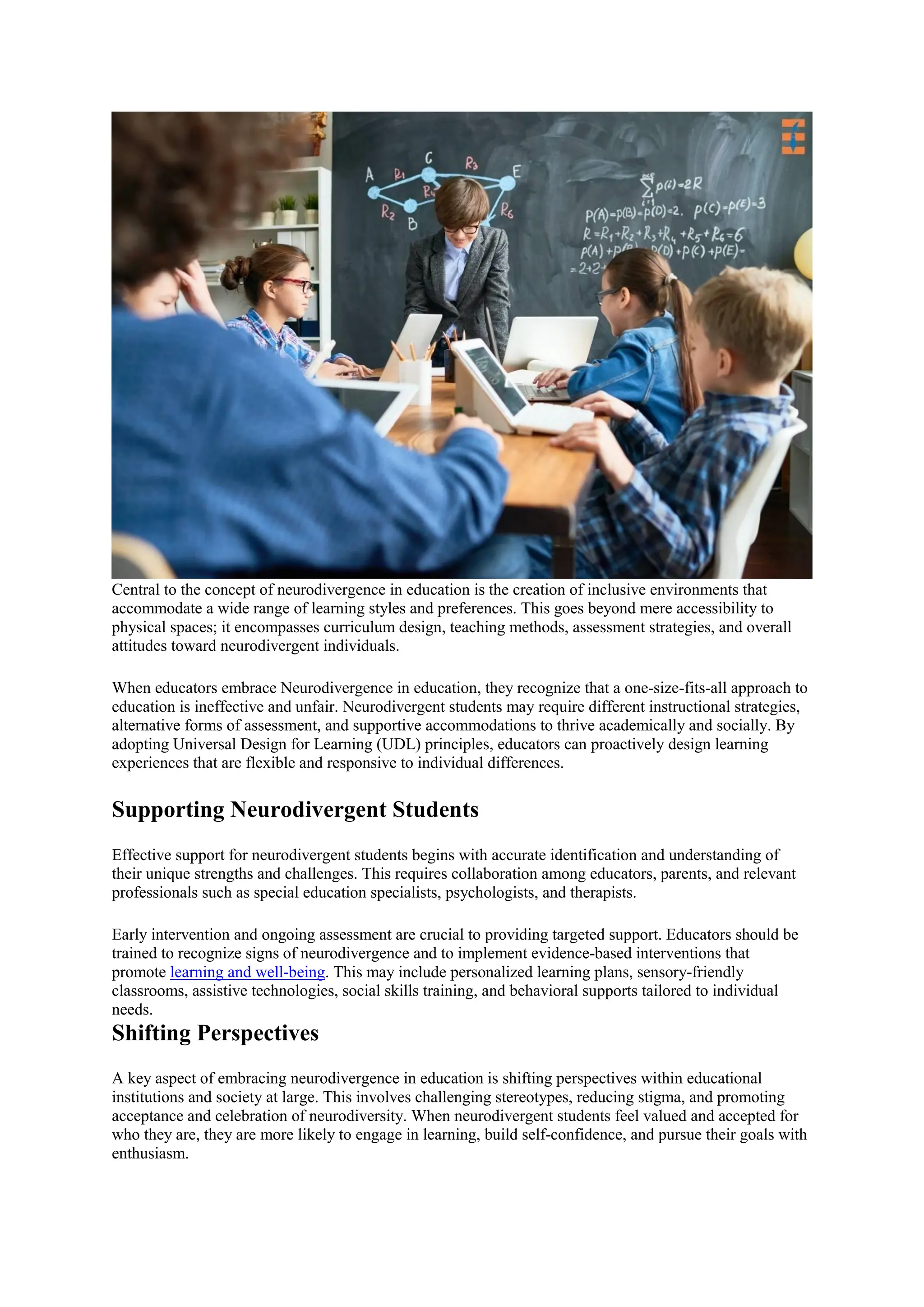 Unlocking Potential: Embracing Neurodivergence in Education | PDF