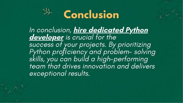 Unlocking Success Hiring A Python Programmerpdf