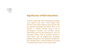 Unlocking Success_ Navigating Your Journey Through BCA College in ...
