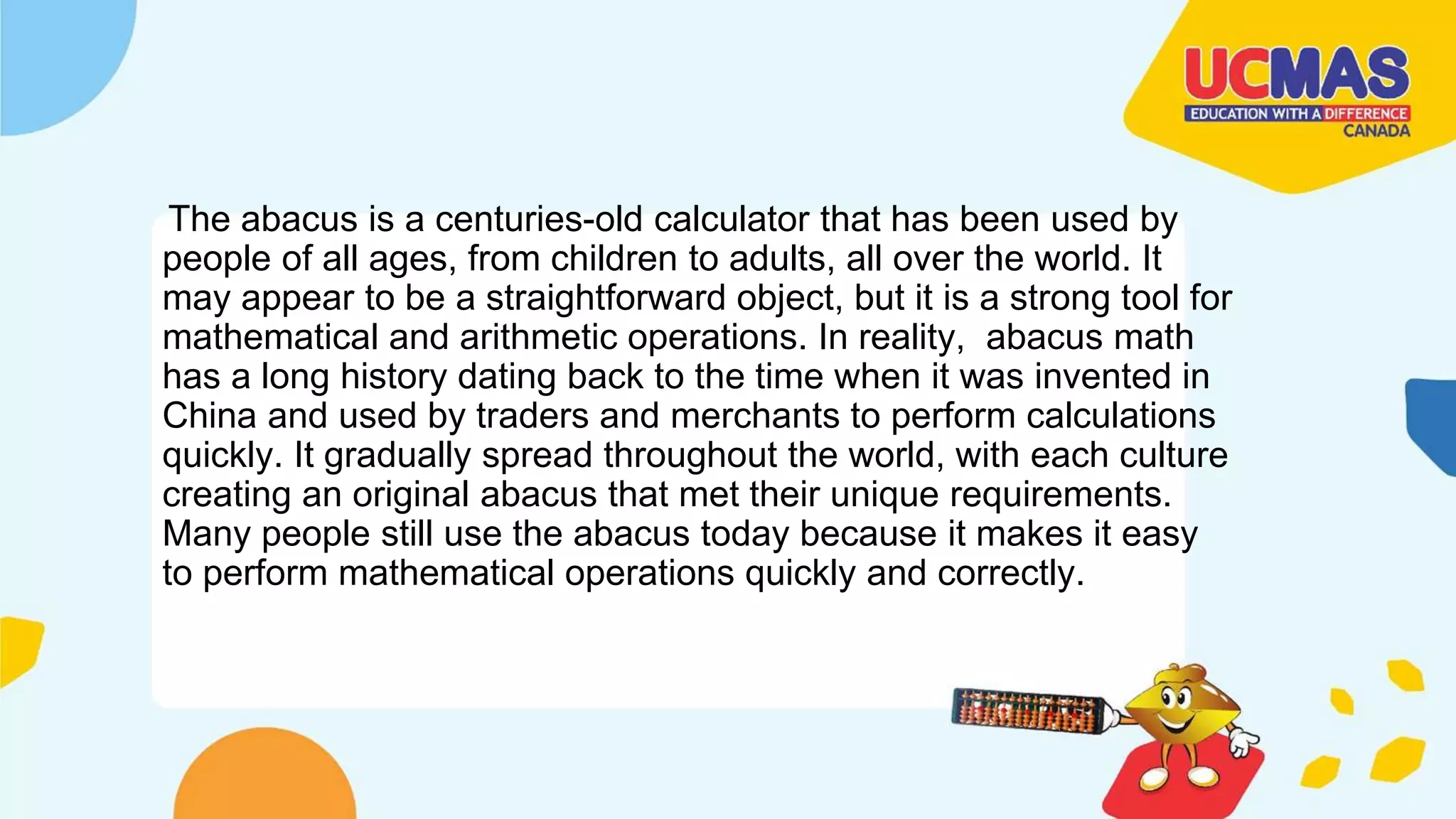 UNLOCKING THE BENEFITS OF ANCIENT COUNTING TECHNIQUES | PPTX