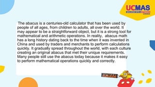 UNLOCKING THE BENEFITS OF ANCIENT COUNTING TECHNIQUES | PPT