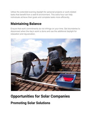 Unlocking the Benefits of Daylight Savings 2024 A Complete Guide | PDF