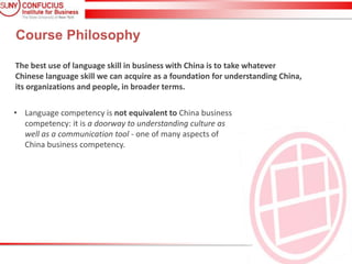 Unlocking the Chinese Language - sneak peek | PPTX | Business Administration | Business