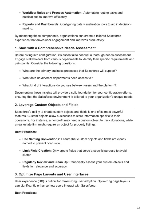 Unlocking The Full Potential Of Salesforce Business Configurationpdf