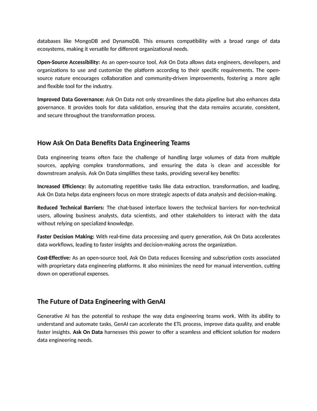 Unlocking the Future of Data Engineering with Open Source GenAI-Powered Tool Ask On Data.pptx