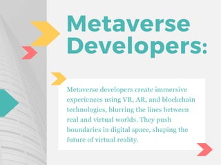Unlocking the Metaverse: A Comprehensive Guide for Developers | PPTX