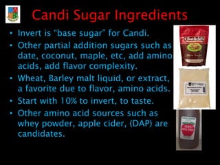 Unlocking the mysteries of making candi sugar | PPTX