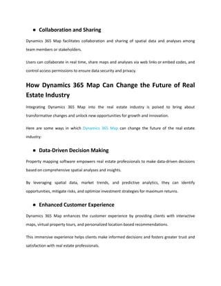Unlocking the Potential_ Dynamics 365 Map Revolutionizing the Real Estate Industry.pdf