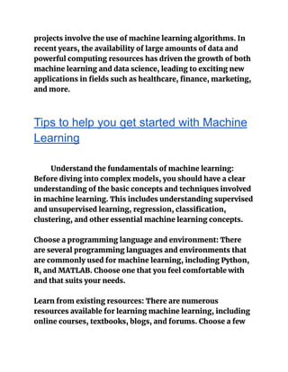 Unlocking the Potential of Artificial Intelligence_ Machine Learning in ...