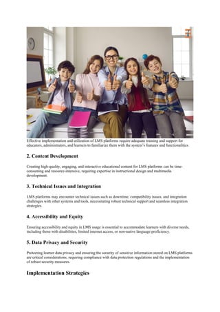 Unlocking the Potential of Learning Management Systems (LMS) in ...