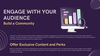 Unlocking the Potential of OnlyFans: Five Essential Tips for Creators | PDF