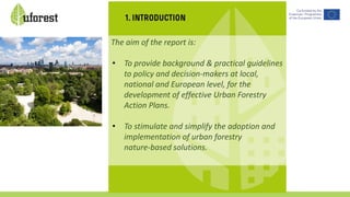 Unlocking the Potential of Urban Forests: guidelines for implementation ...