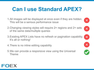 Unlocking the power of the APEX Plugin Architecture | PPT