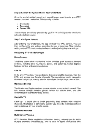 Unlocking the Power of IPTV Smarters Player- A Comprehensive Guide for 2024.pdf