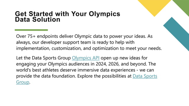 Unlocking the Power of Olympics Data.pptx