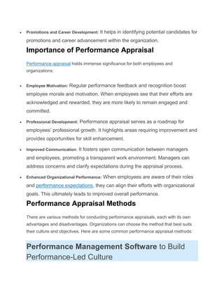 Unlocking the Power of Performance Appraisal Evaluation: Methods ...
