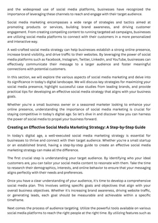 Unlocking The Power Of Social Media Marketing Strategies, Tips, And ...