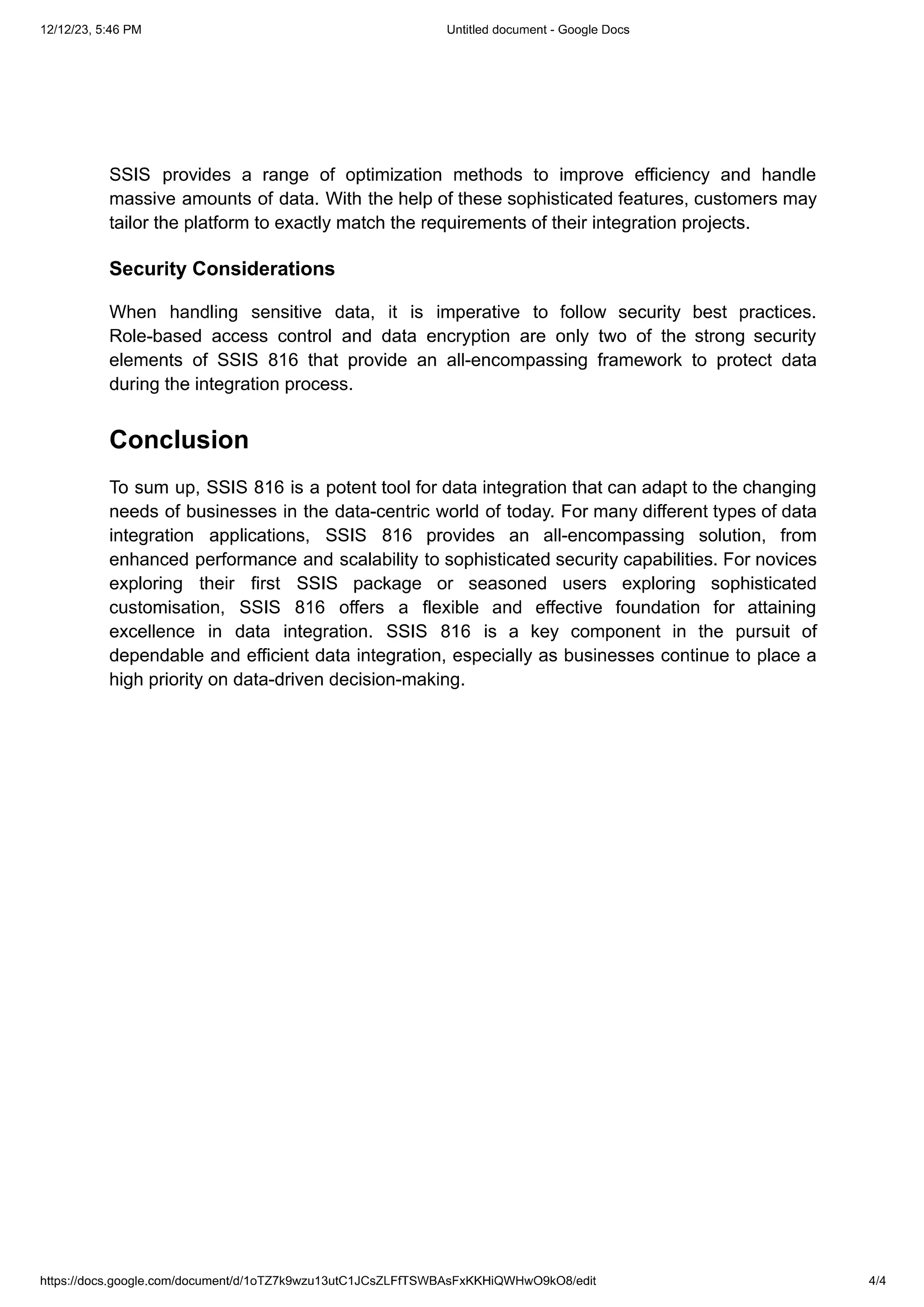 Unlocking The Power of SSIS 816- A Comprehensive Guide to Data Integration Excellence | PDF
