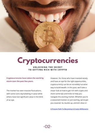Unlocking the Secret Getting Rich with Crypto | PDF